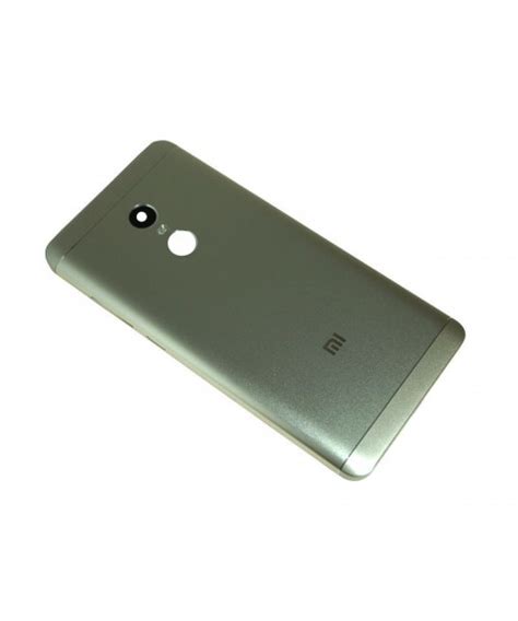 Tapa Trasera Para Xiaomi Redmi Note X Plata Repuesto De M Vil