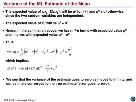 Lecture 06 Maximum Likelihood Estimation Ppt Download