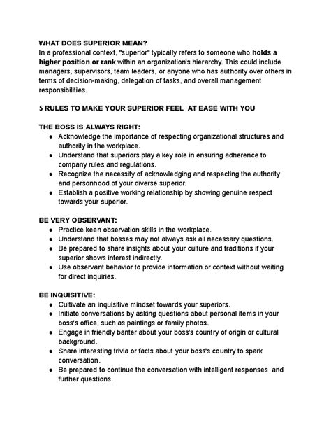 Week 9 Lecture Notes What Does Superior Mean In A Professional