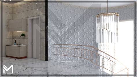 بيت درج ضمن فيلا مفتوح على ثلاث طوابق بتصميم مودرن مستقل