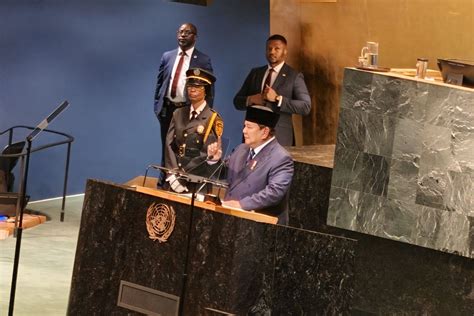 Prabowo Urges Global Unity In First Un General Assembly Address