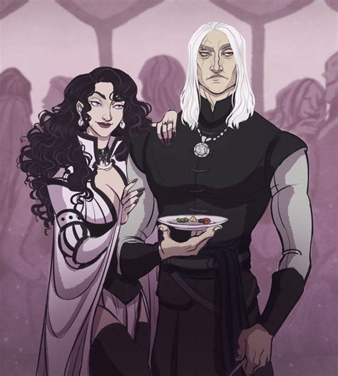 Geralt Of Rivia And Yennefer In Thanned Fanart Anonymous Free Download Borrow And