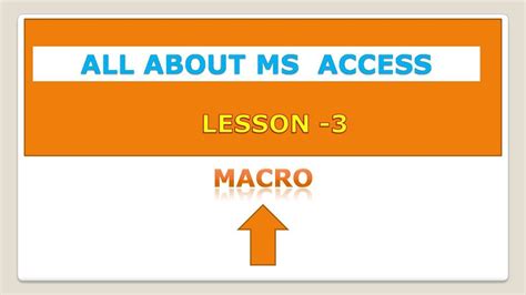 How To Use Macro Builder To Create And Run Macros Youtube