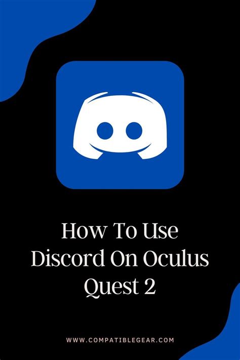 How To Use Discord On Oculus Quest In Success Message Discord Oculus