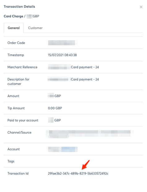 Find Transaction Ids Developer Portal