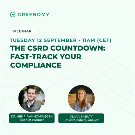 Greenomy On Linkedin Csrd Esgreporting