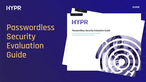 Hypr True Passwordless Multi Factor Authentication Mfa