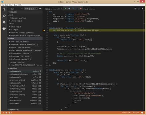 Debugging Gulp Tasks With Visual Studio Code Editor Debugger Coding