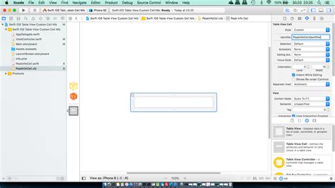 Table Views Customizing Cells Swift Tutorials