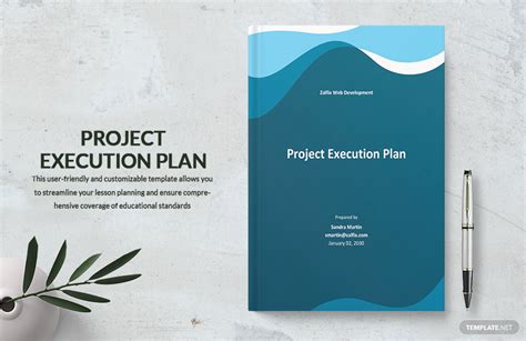 Project Execution Plan Template Download In Word Google Docs PDF Apple Pages Template Net