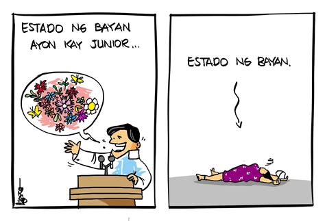 Estado Ng Bayan Cartoon Pitik Bulag
