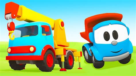 트럭 레오 And 아동용 자동차들 아동용 재미있는 만화 And 애니메이션 전체 에피소드 Youtube