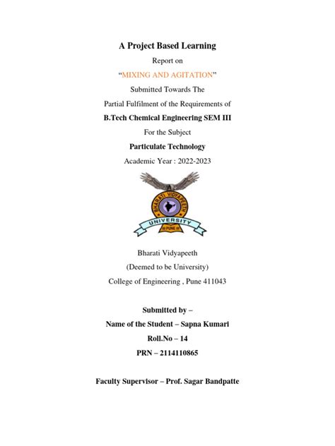 Pt Pbl Report Pdf Gases Physical Chemistry