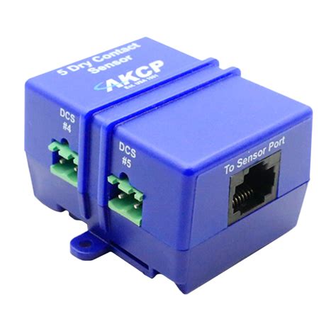 akcp 5 dry contact input module grid connect