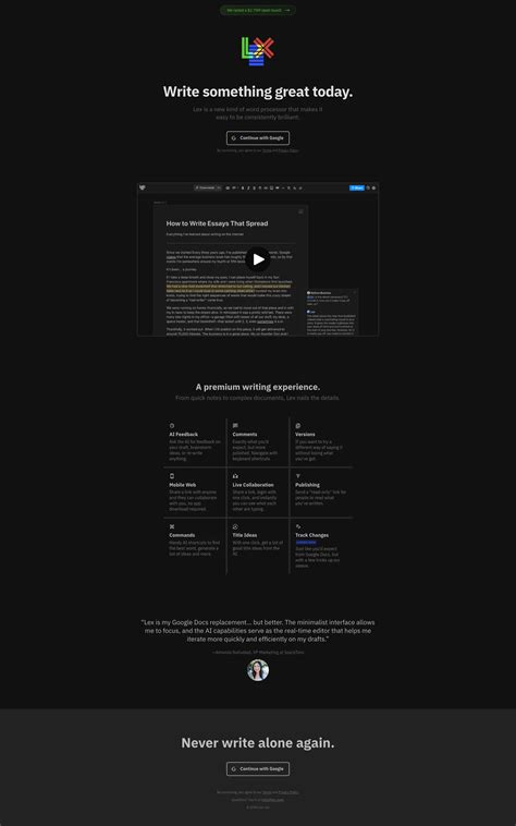 Lex Website Design Lapa Ninja