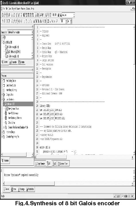 Figure 2 From Implementation Of 8 Bit Galois Encoder For On Fpga Secure