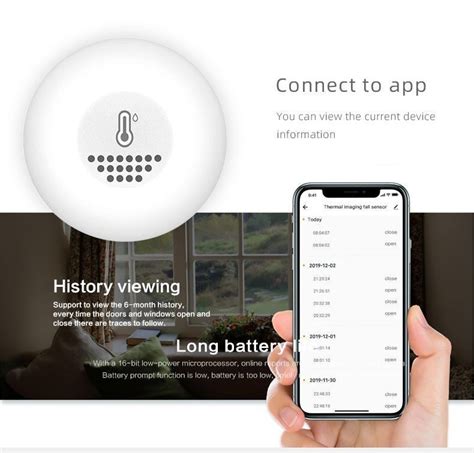 Zigbee Household Indoor Wireless Temperature And Humidity Sensor