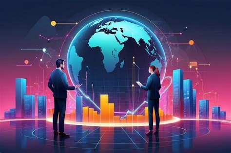 Premium Ai Image Financial Data Concept Illustration