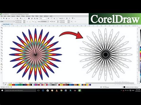 How To Make Design Using Scale And Mirror Option Use Of