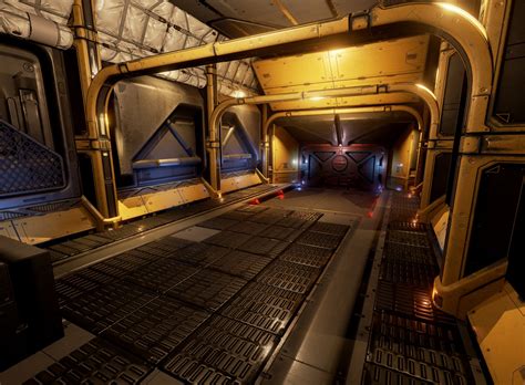 Ue4 Spaceship Interior — Polycount