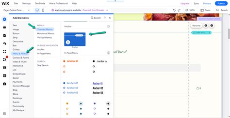 Scroll To Section With Wix Anchor Url Wix Ideas