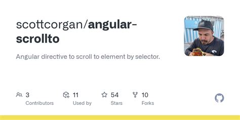 github scottcorgan angular scrollto angular directive to scroll to