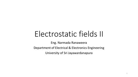 Electrostatic Fields Ii Flux Gausss Law Potential