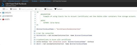 Powershell Azure Automation Delete Older Containers From Azure Storage Account SQL Server Blog