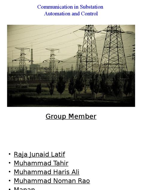 Communication In Substation Download Free Pdf Scada Electrical