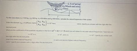 Solved Questions Figure Below Shows An Idealized Model Of An