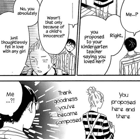 The Comic Strip Shows Two People Talking To Each Other And One Is Holding Balloons