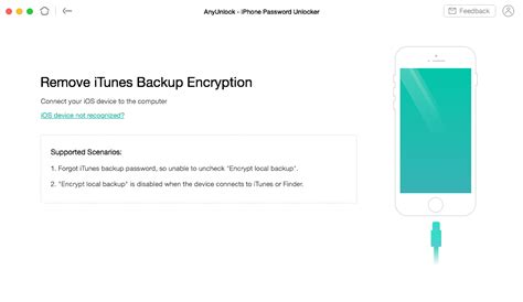 IPhone Backup Unlocker For PC Mac AnyUnlock OFFICIAL