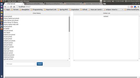 Javascript How To Keep A Scrollbar Always Bottom Stack Overflow