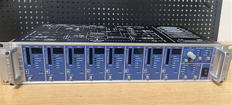 RME DMC 842 AES42 Digital Microphone Interface 2010s Blue Reverb