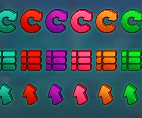 Artstation Cute Gui Kit Game Assets