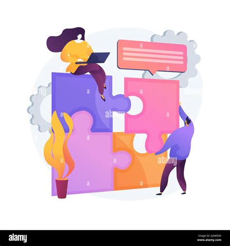 Design Structure Matrix Abstract Concept Vector Illustration Project Visual Representation