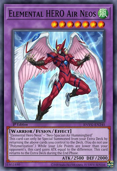 Elemental Hero Air Neos By Electriclemon930 On Deviantart