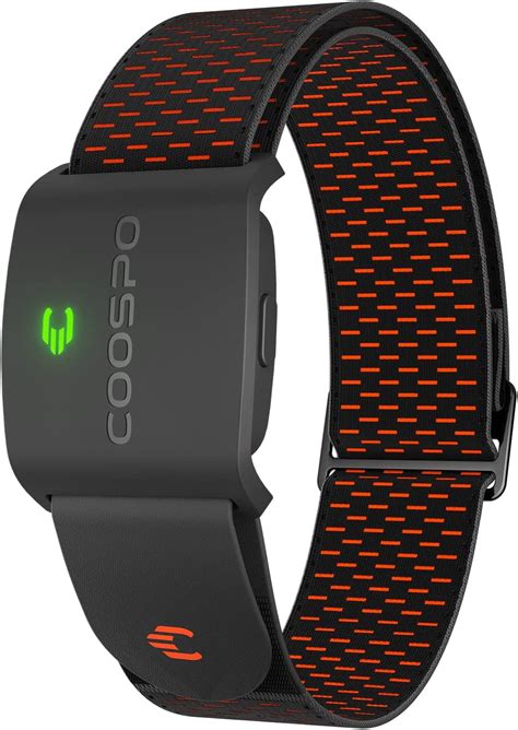 Amazon.co.jp: COOSPO HW9 心拍計 アームバンド 光学式 心拍センサー ANT+&Bluetooth5.0 ハートレート ...