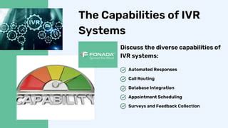 Intoducing IVR System Pptx