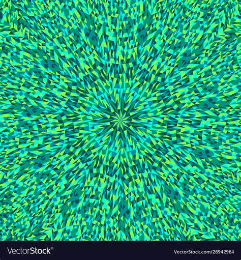 Abstract Colorful Geometrical Round Tile Pattern Vector Image