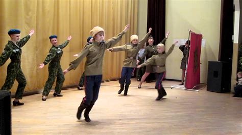 Военные танцы. - YouTube