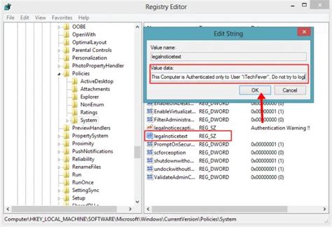 How To Add Warning Or Welcome Message On Logon Screen In Windows Xp78