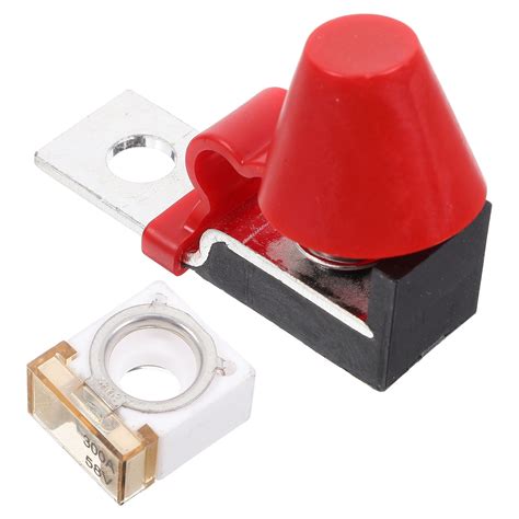 Hemoton Compact Marine Battery Terminal Fuse Block For Car Use Assorted Color Plastic Zinc Alloy