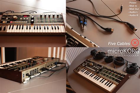 Custom One Of A Kind Microkorg Usb 5 Cables Down To 1 Media
