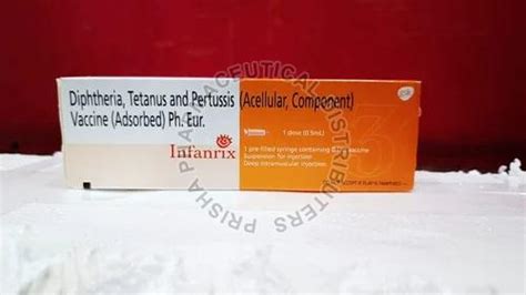 Liquid Infanrix Vaccine Packaging Size 10ml Composition