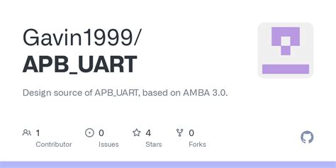 Github Gavin1999apbuart Design Source Of Apbuart Based On Amba 30