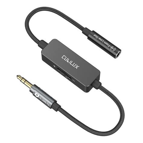 3 5mm Line To Microphone Attenuator Cubilux