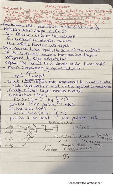 machine learning notes for passing the exam docsity