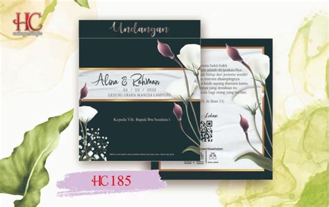 BLANKO KOSONG UNDANGAN PERNIKAHAN HC 185 100 Pcs Lazada Indonesia