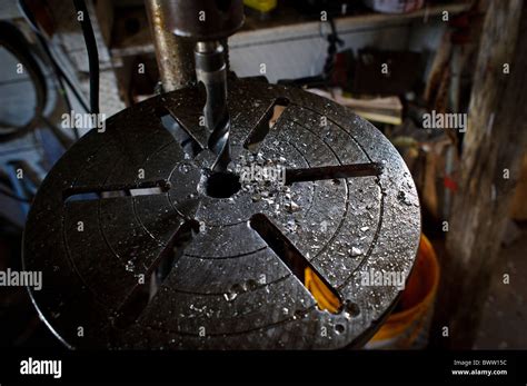 Drill Press With Metal Shavings Stock Photo Alamy Drill Press With Metal Shavings Stock Photo Alamy